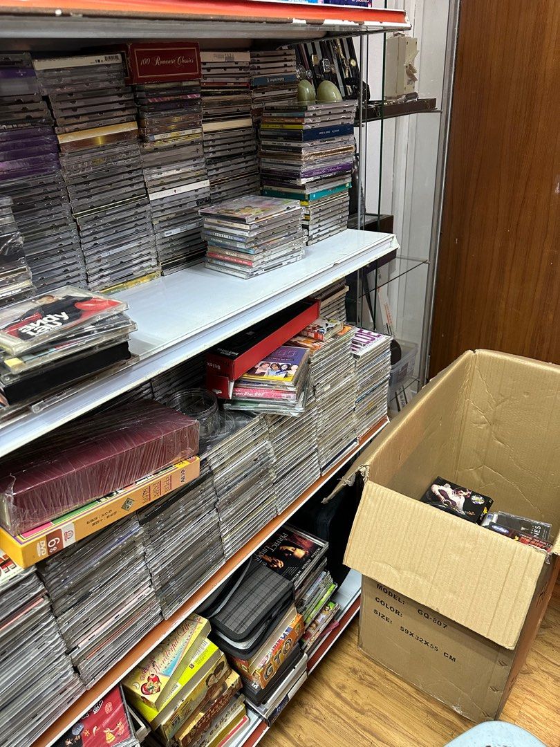 CD, DVD ,VCD,LD , VCD DVD drama , cassette tape and vinyl records ...