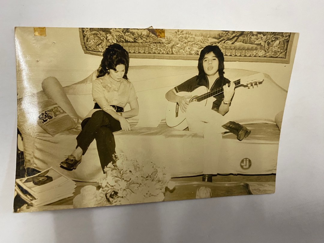 Celia Diaz-Laurel Filipina Actress with Cocoy Laurel Old Vintage ...