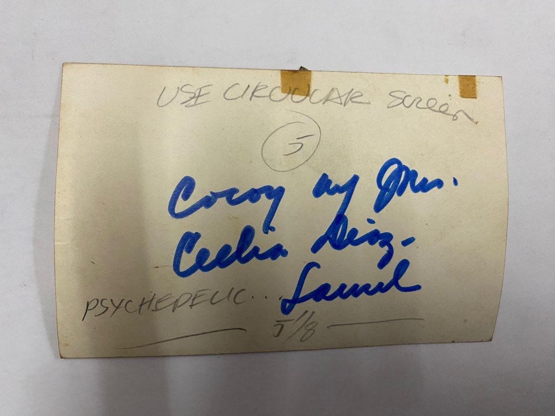 Celia Diaz-Laurel Filipina Actress with Cocoy Laurel Old Vintage ...