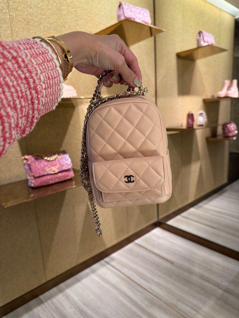 Chanel mini bag 24C, Luxury, Bags & Wallets on Carousell