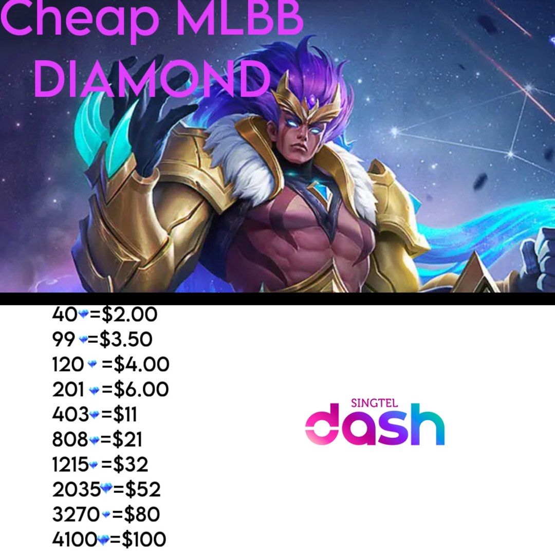 [CHEAPEST MLBB DIAMOND TOP UP] Mobile Legends Diamonds Top Up Via ID ...