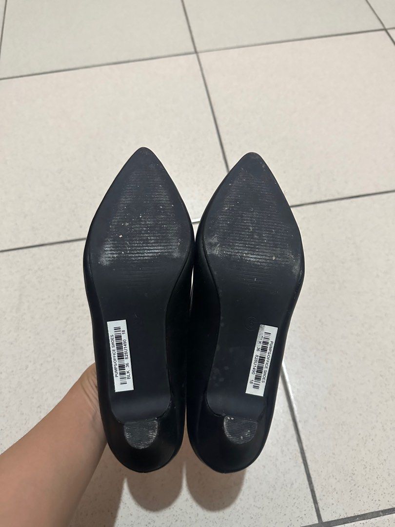 Chelsea High Heels Black Office Shoes, Women's Fashion, Footwear, Heels ...