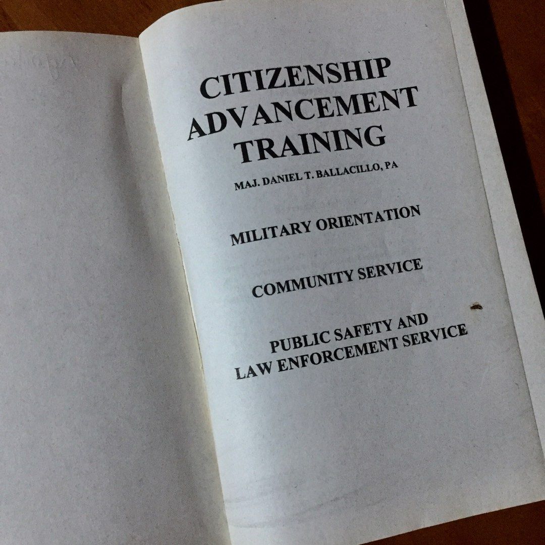 Citizenship Advancement Training by Maj. Daniel T. Ballacillo (Military ...