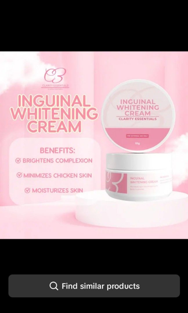 Clarity Inguinal Whitening Cream, Beauty & Personal Care, Bath & Body ...