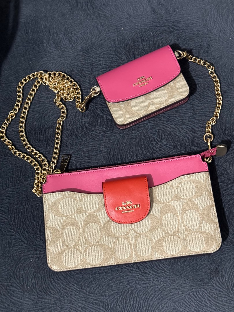 COACH Poppy, Women's Fashion, Bags & Wallets, Cross-body Bags on Carousell