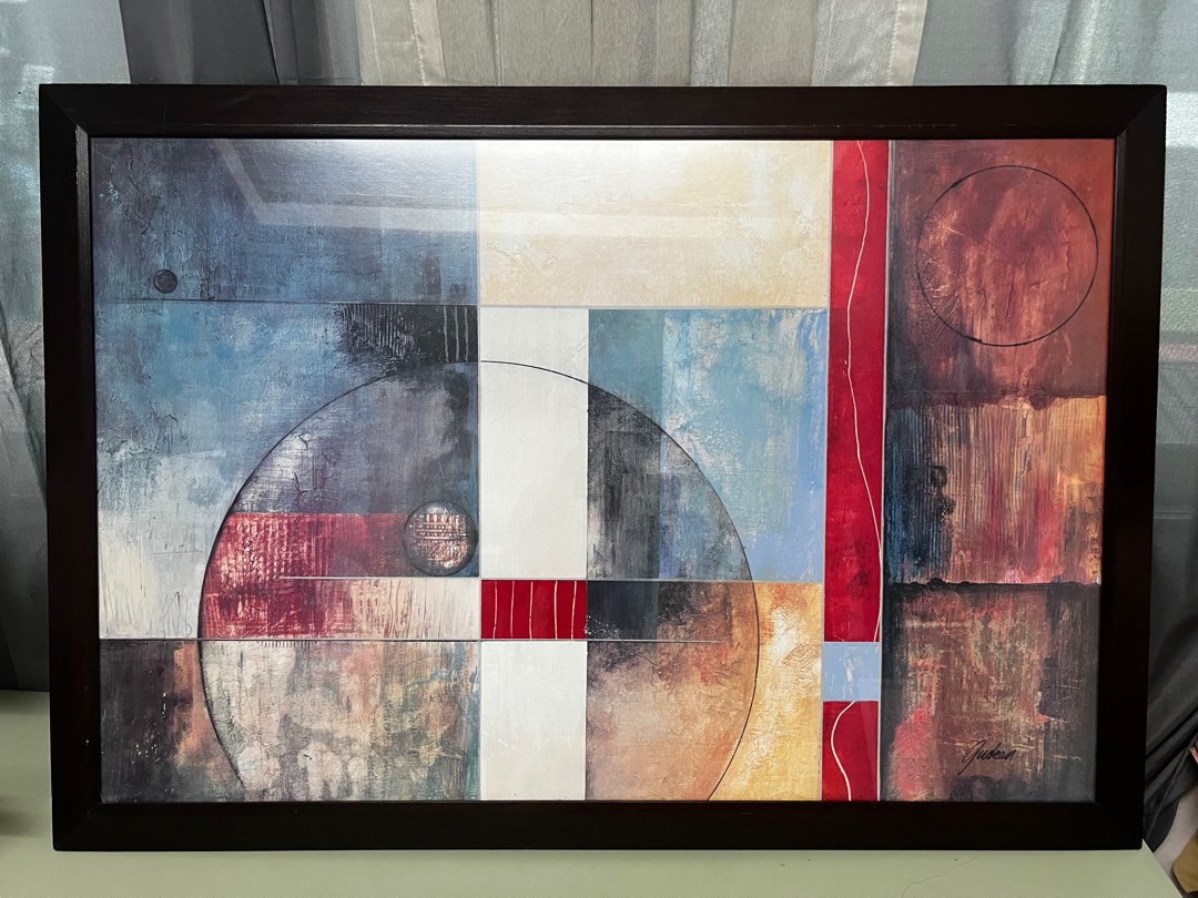 Color Matrix 4 Painting by Judeen young, Hobbies & Toys, Stationary ...