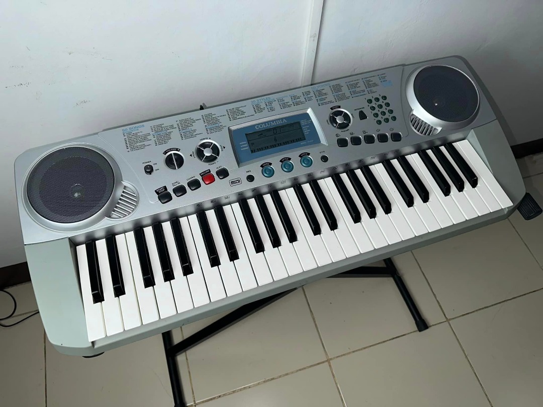 Columbia EPK50 Piano Keyboard Organ 49 Keys, Hobbies & Toys, Music ...