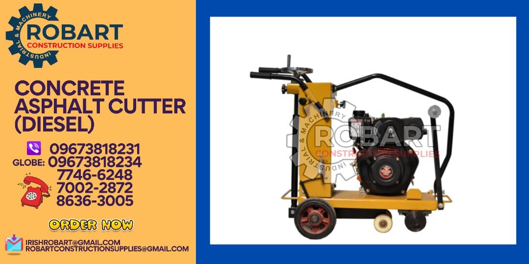 CONCRETE ASPHALT CUTTER DIESEL, Commercial & Industrial, Construction ...