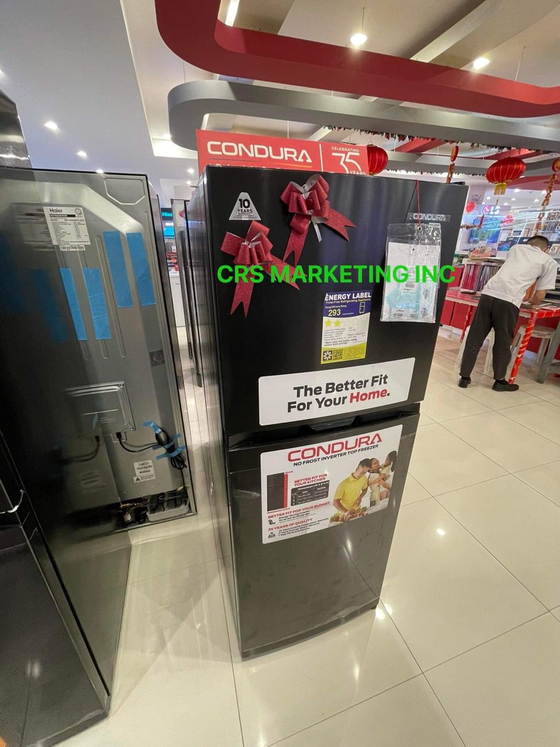 CONDURA NO FROST INVERTER REFRIGERATOR TOPMOUNT / TWO DOOR CNF198i ...