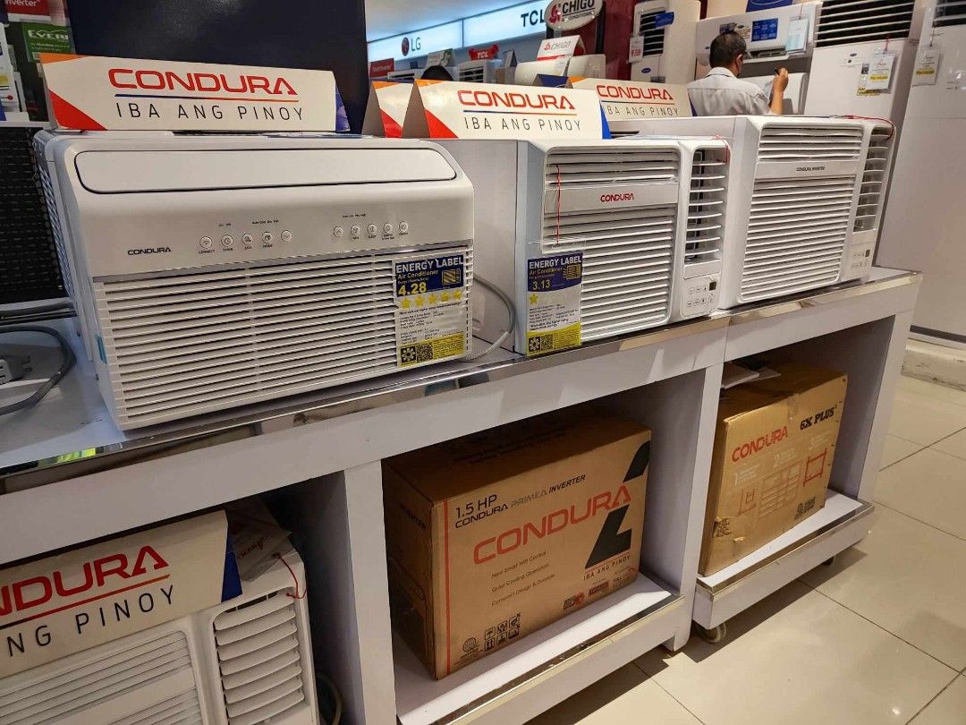 CONDURA WINDOW TYPE AIRCON INVERTER & NON INVERTER, TV & Home ...