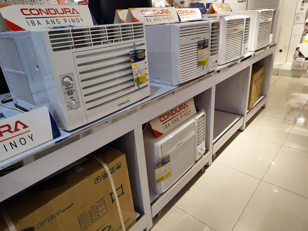 CONDURA WINDOW TYPE AIRCON INVERTER & NON INVERTER, TV & Home ...