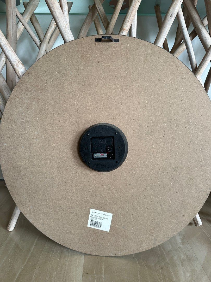Cooper & Co. Wall Clock, Furniture & Home Living, Home Decor, Clocks on ...