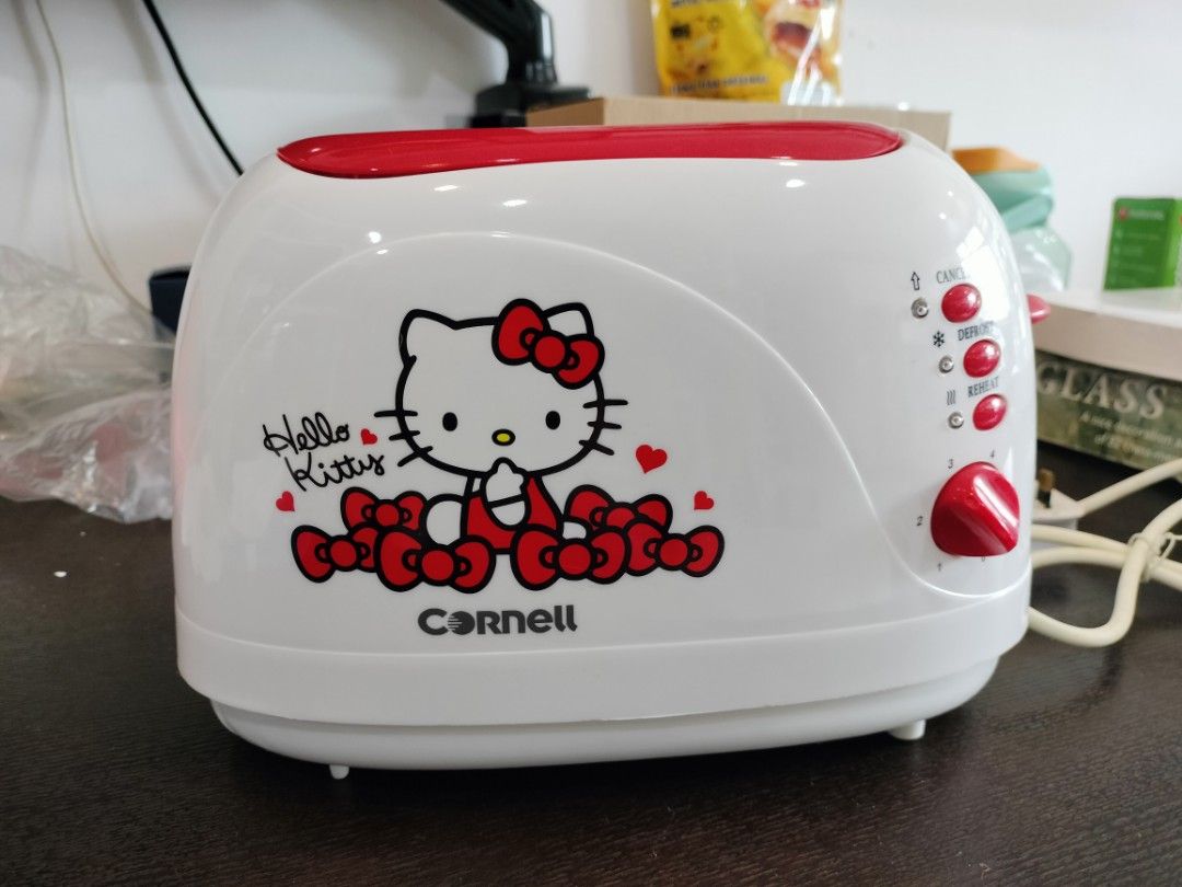 Cornell hello kitty toaster CT-HK203, Furniture & Home Living ...