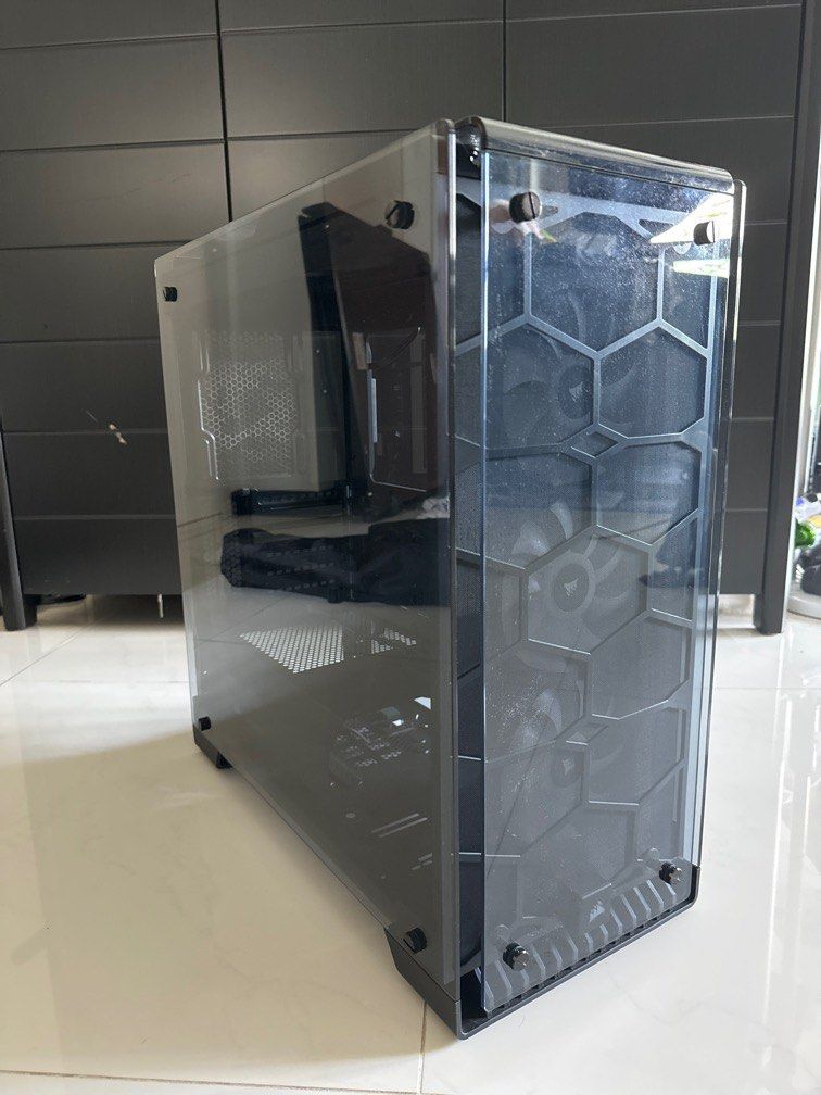 Corsair 570X Tempered Glass CPU Case, Computers & Tech, Parts ...