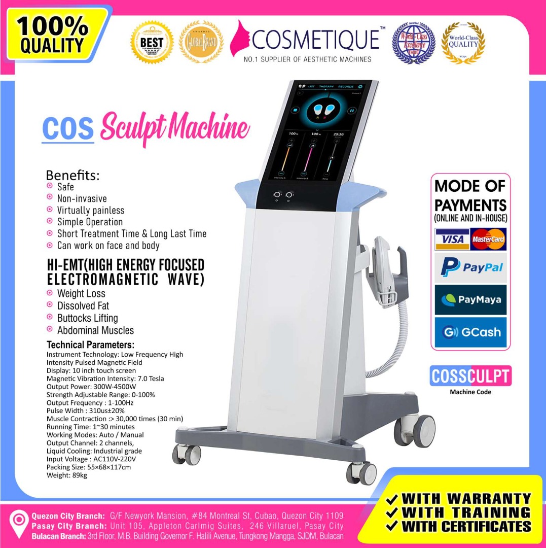 Cos Sculpt machine, Beauty & Personal Care, Bath & Body, Body Care on ...