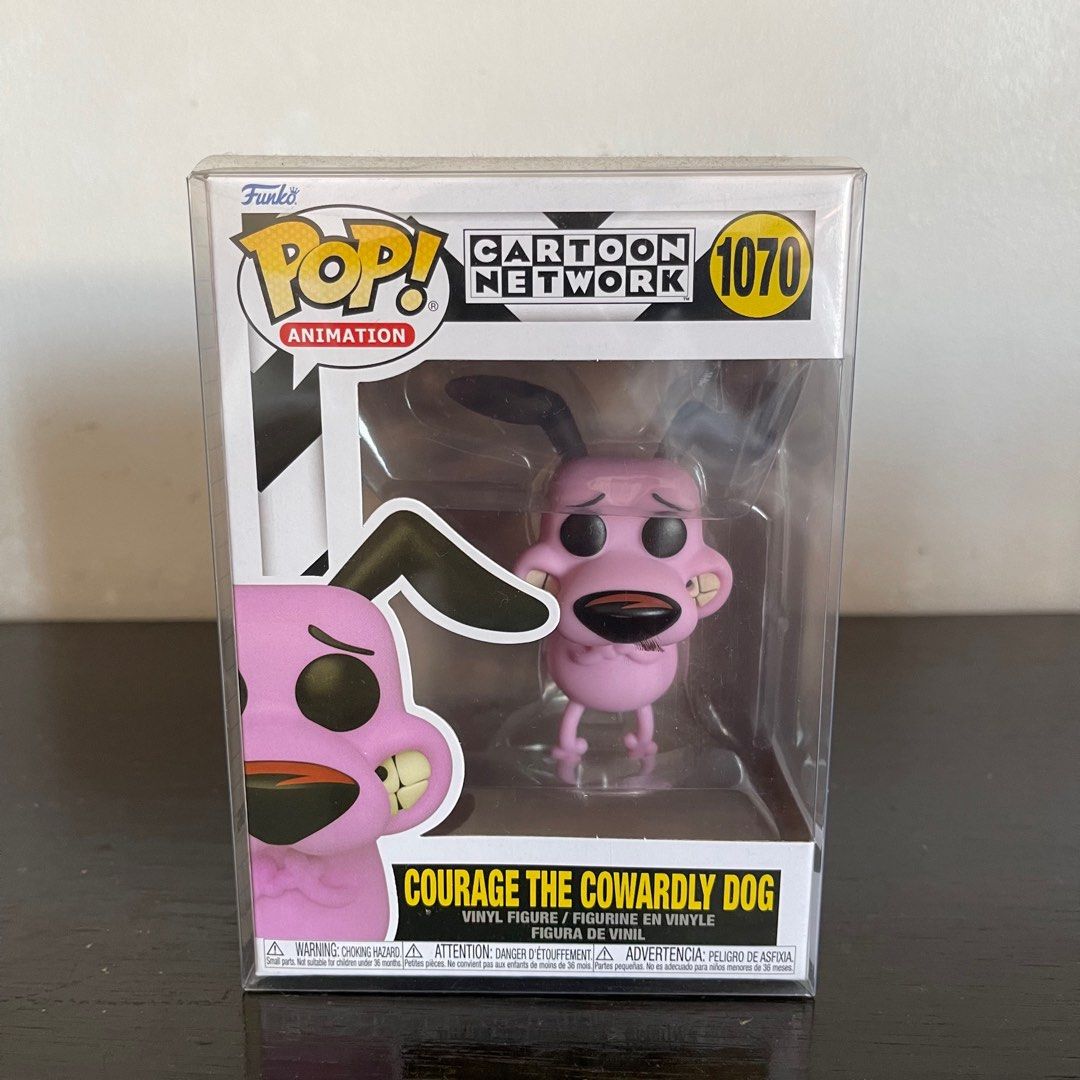 Courage the Cowardly Dog 1070 Funko Pop, Hobbies & Toys, Toys & Games ...