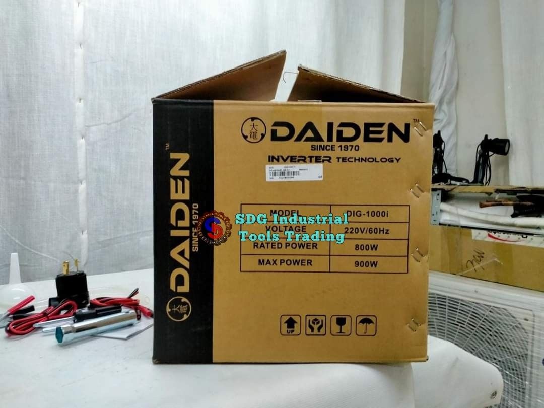 DAIDEN Japan 900W 4-stroke Silent Type Portable Inverter Gasoline ...