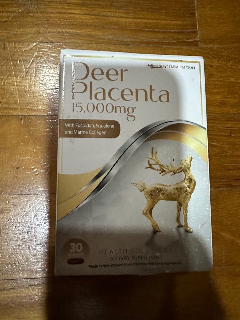 Deer Placenta, Beauty & Personal Care, Face, Face Care on Carousell