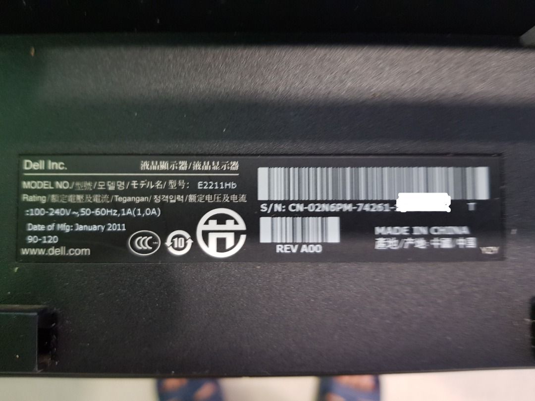 Dell E2211Hb 21.5" Widescreen Full HD LED LCD Monitor, Computers & Tech ...