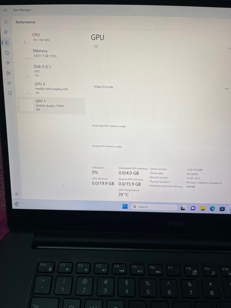 Dell Precision 5540 Workstation||4K TouchScreen Display#i7-9th ...