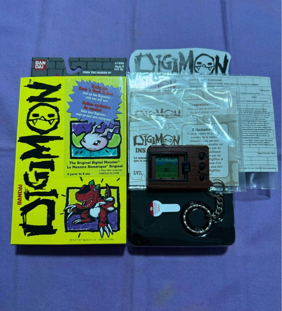 Digimon V1 Brown Bomber (Eng Ver) (1997) (CAD) (Canada Edition ...