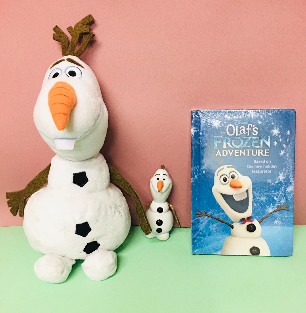 Disney Olaf Plush Toy and Book Set, Hobbies & Toys, Toys & Games on ...