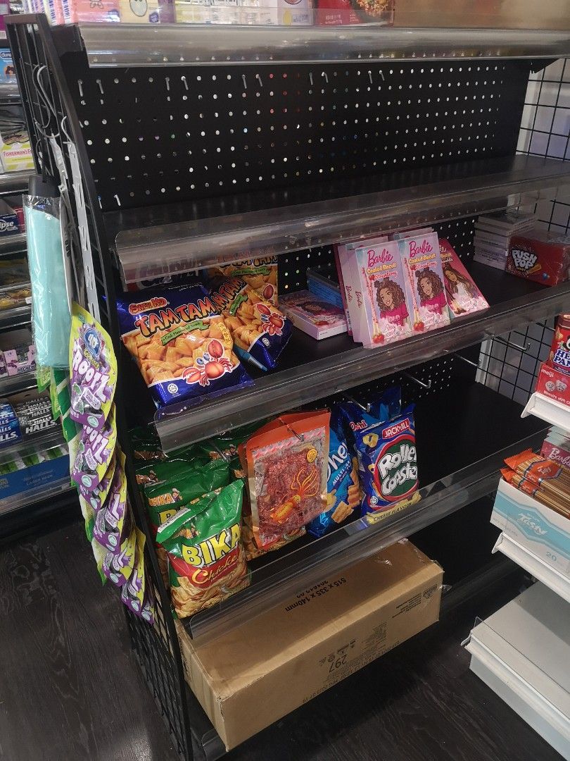 Display rack for Snacks, Furniture & Home Living, Furniture, Shelves ...