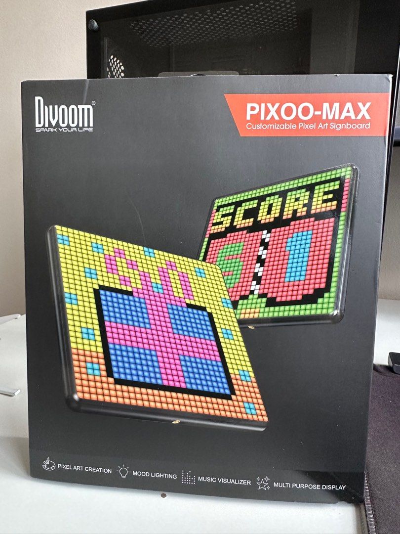 Divoom Pixoo max pixel art display, Computers & Tech, Parts & Accessories, Monitor Screens on ...