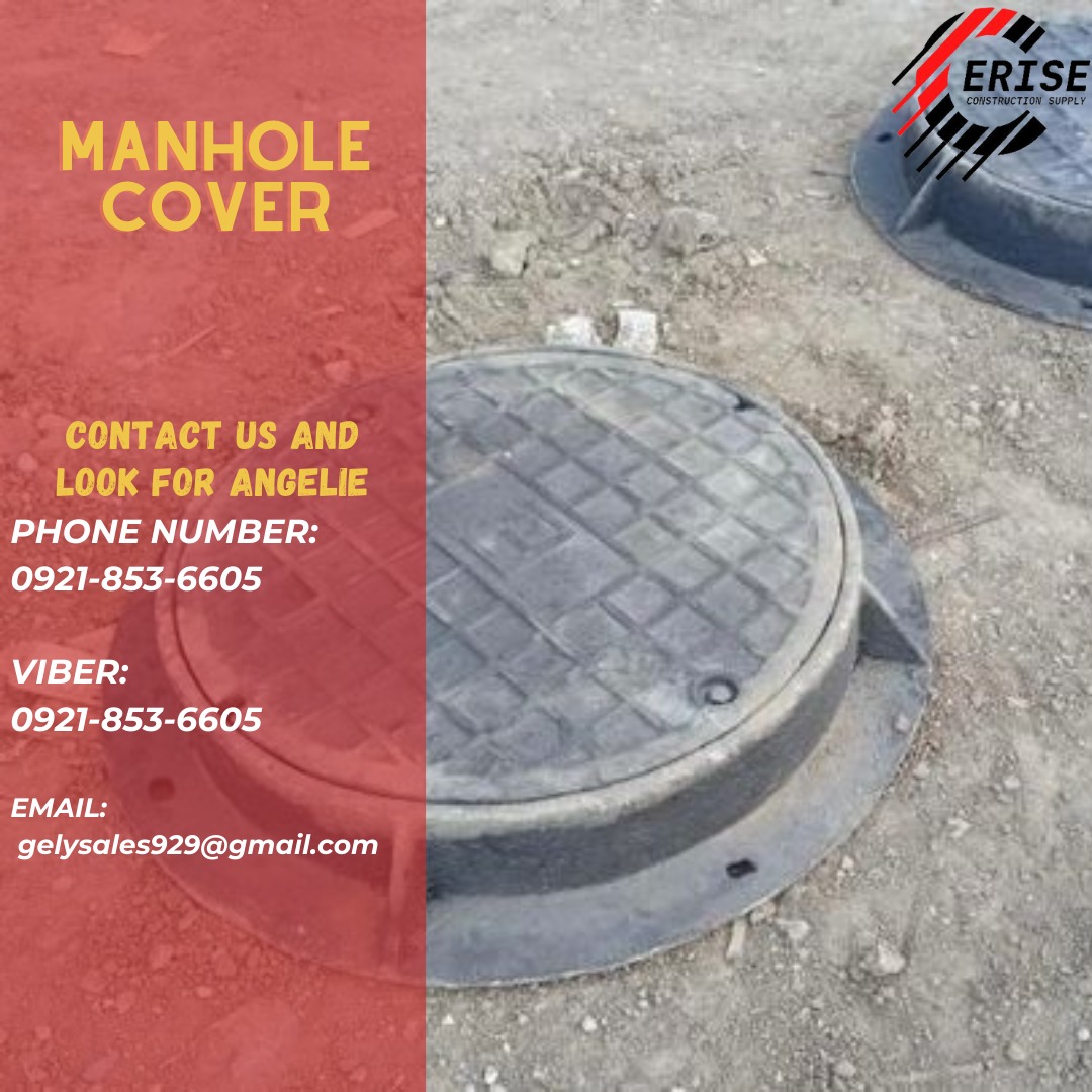 DPWH MANHOLE COVER, Commercial & Industrial, Construction & Building ...
