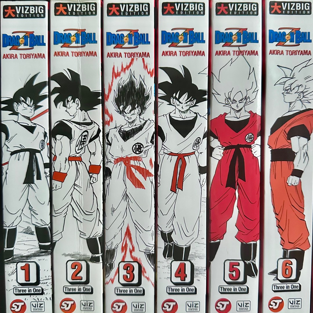 Dragon Ball Z (VIZBIG) Manga Vol. 1 - 9, Hobbies & Toys, Books & Magazines, Comics & Manga on ...
