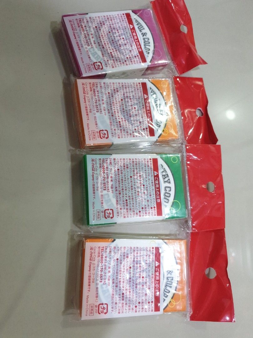 (EACH) Coca- cola Fanta, Sprite playing cards, Hobbies & Toys, Toys ...