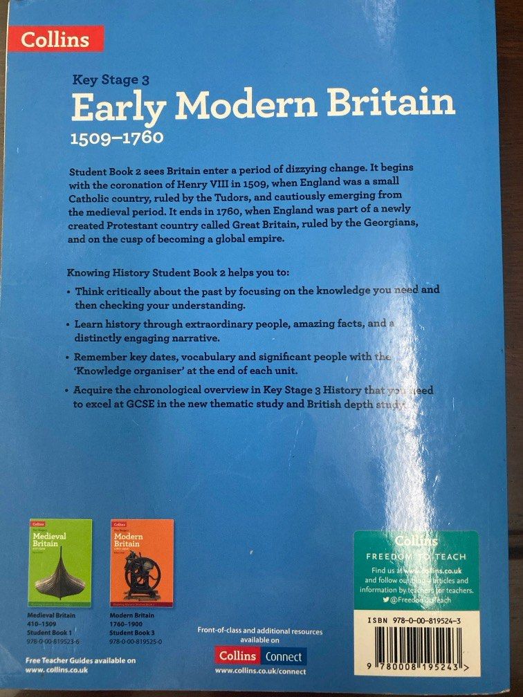 Early Modern Britain (1509-1760), Hobbies & Toys, Books & Magazines ...