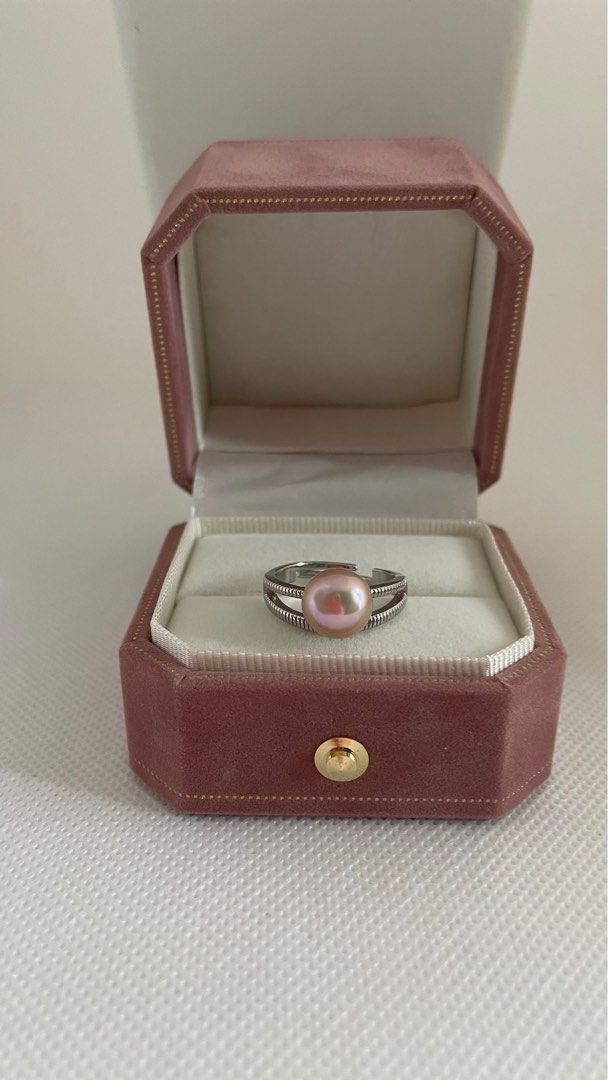 Edison pearl ring 9mm, Women's Fashion, Jewelry & Organisers, Rings on ...