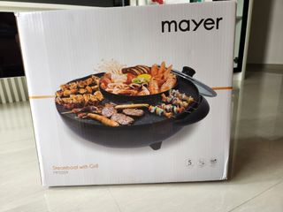 Stylux Electric Steamboat Grill Set, TV & Home Appliances, Kitchen ...