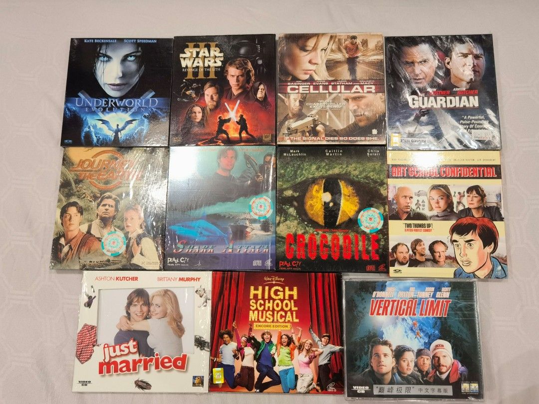 English Movie VCD DVD Assorted Titles Star Wars, Underworld, High ...