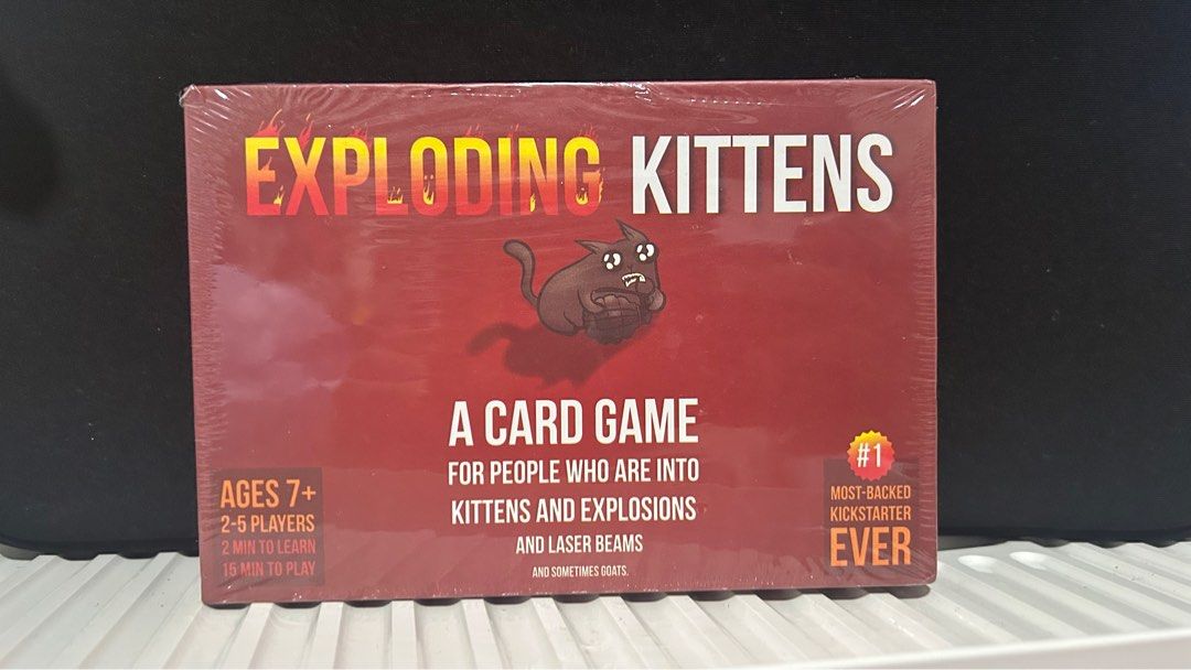 Explosive Kittens, Hobbies & Toys, Toys & Games on Carousell