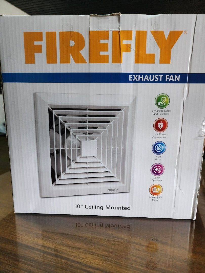 Firefly 10-inch Ceiling Exhaust Fans, Furniture & Home Living, Lighting ...