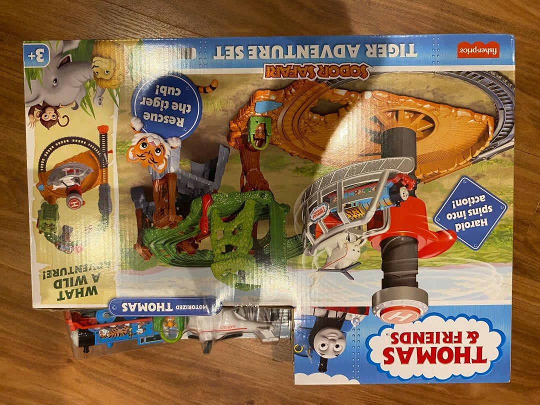 Fisher-Price Thomas & Friends Sodor Safari Tiger Adventure Set, Hobbies ...