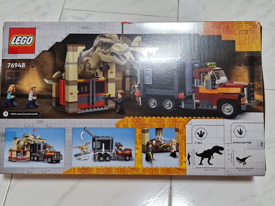 Flash 30% off! T. rex & Atrociraptor Dinosaur LEGO set worth S$170 ...