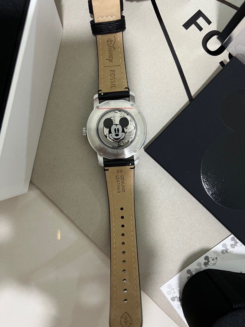 Fossil Mickey special edition watch, Luxury, Watches on Carousell