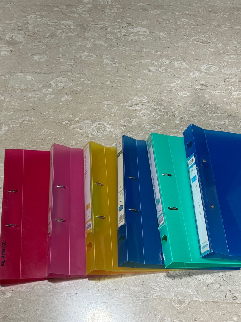 [FREE] Ring Files, Hobbies & Toys, Stationery & Craft, Stationery ...
