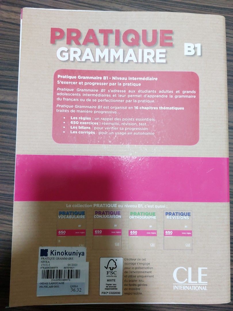 French B1 grammar workbook - Pratique grammaire B1, Hobbies & Toys ...