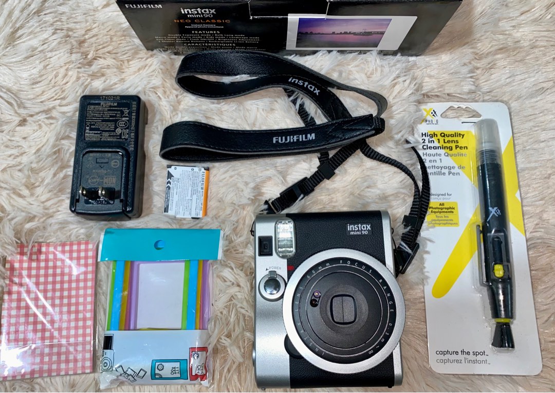 FUJIFILM INSTAX MINI 90 NEOCLASSIC (PRELOVED), Photography, Cameras on ...
