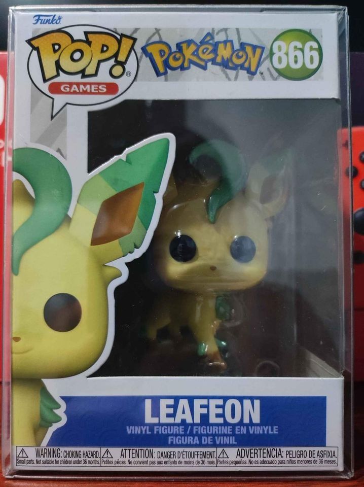 Funko POP Pokemon - Leafeon (with protector), Hobbies & Toys, Toys ...