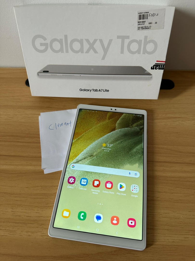 Galaxy Tab A7 Lite Wifi Silver 32GB, Mobile Phones & Gadgets, Tablets ...
