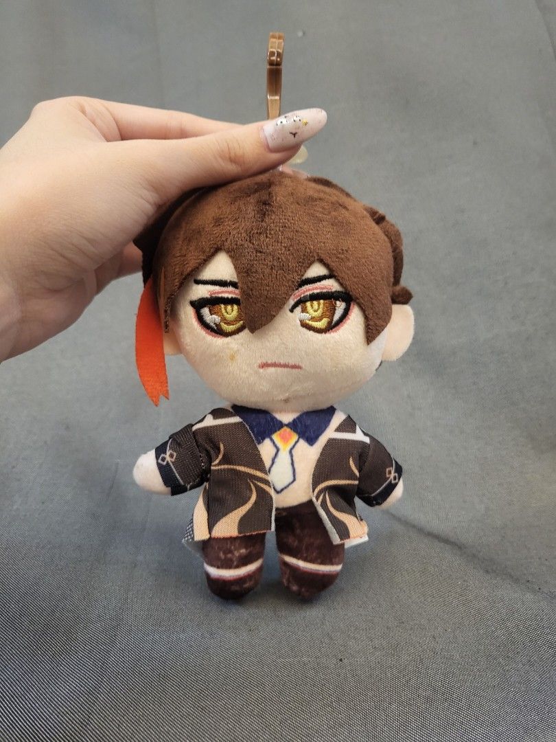 Genshin Impact Zhong Li Morax Plushie Keychain, Hobbies & Toys, Toys ...