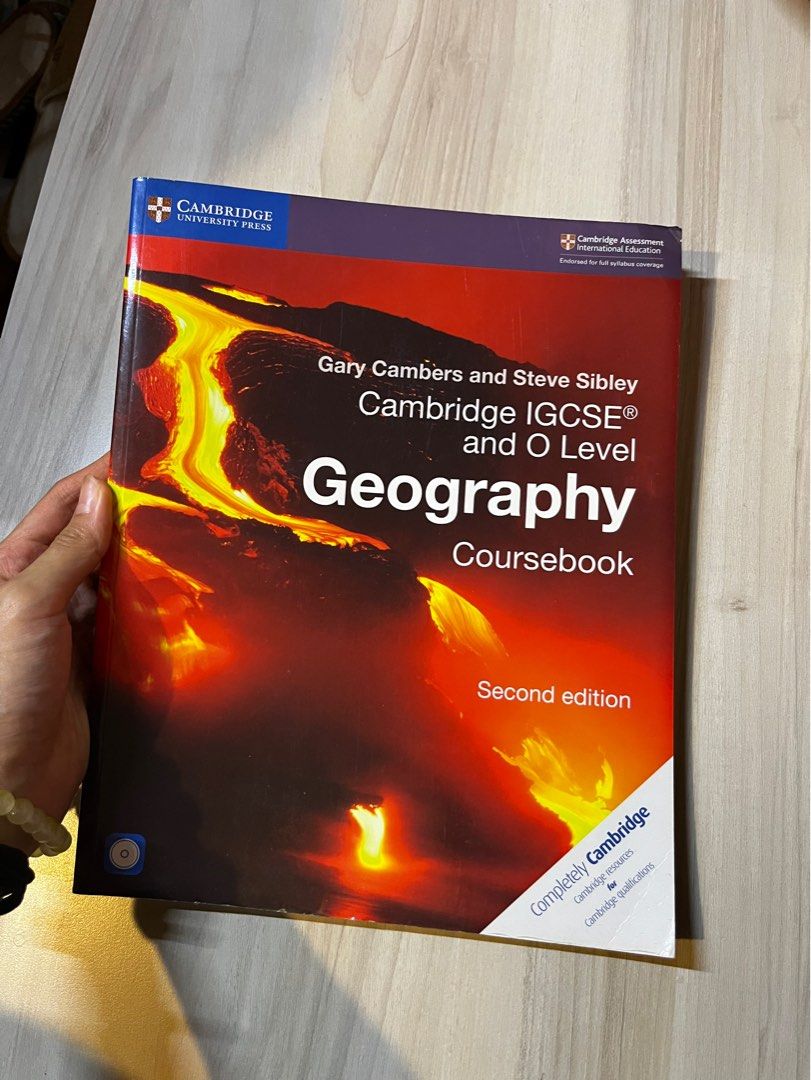 Geography IGCSE and O Level textbooks (2nd edition and 3rd edition ...