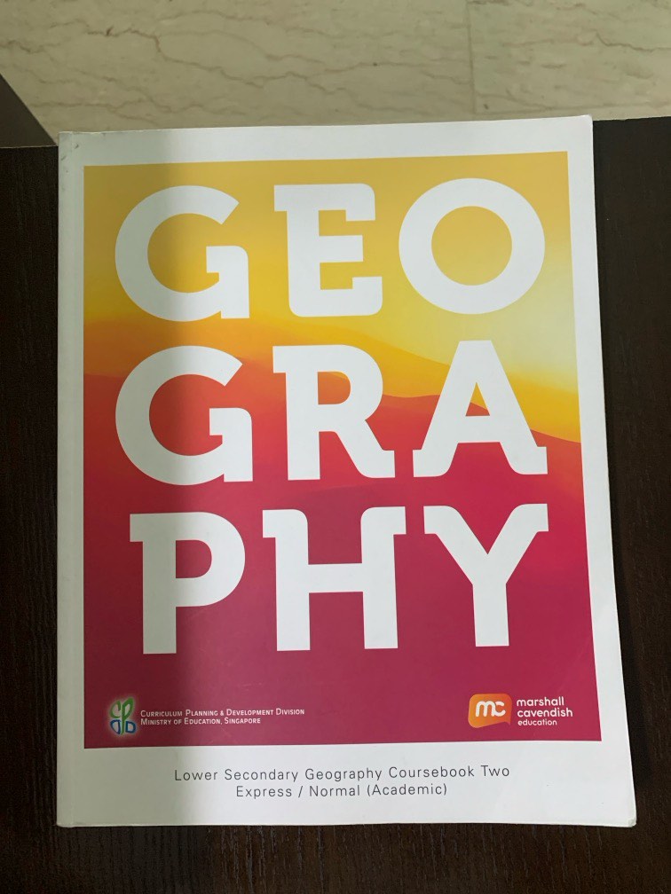 Geography secondary 2 Textbook, Hobbies & Toys, Books & Magazines ...