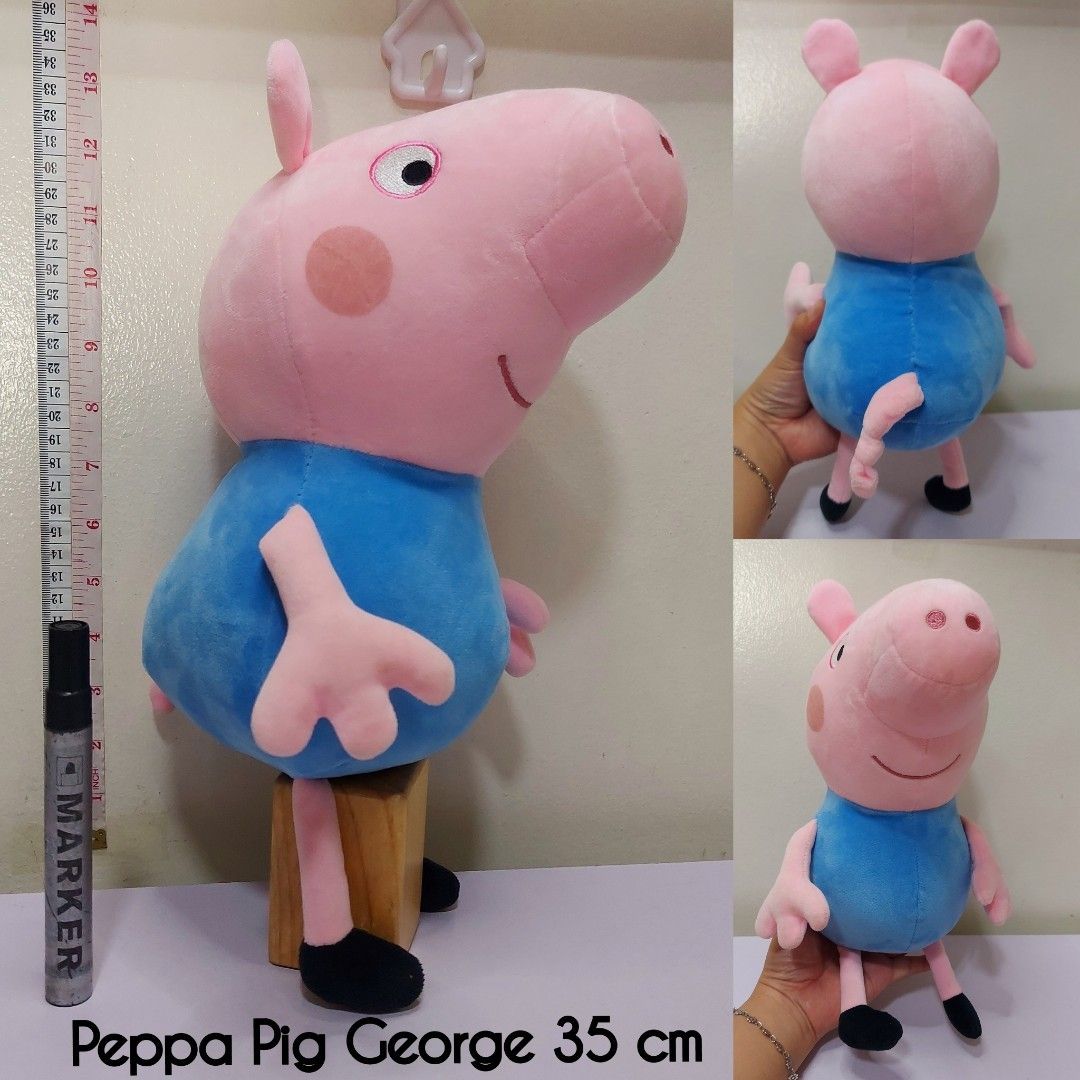 George Peppa Pig 35 cm Plush Toy / Stuff Toy, Hobbies & Toys, Toys ...