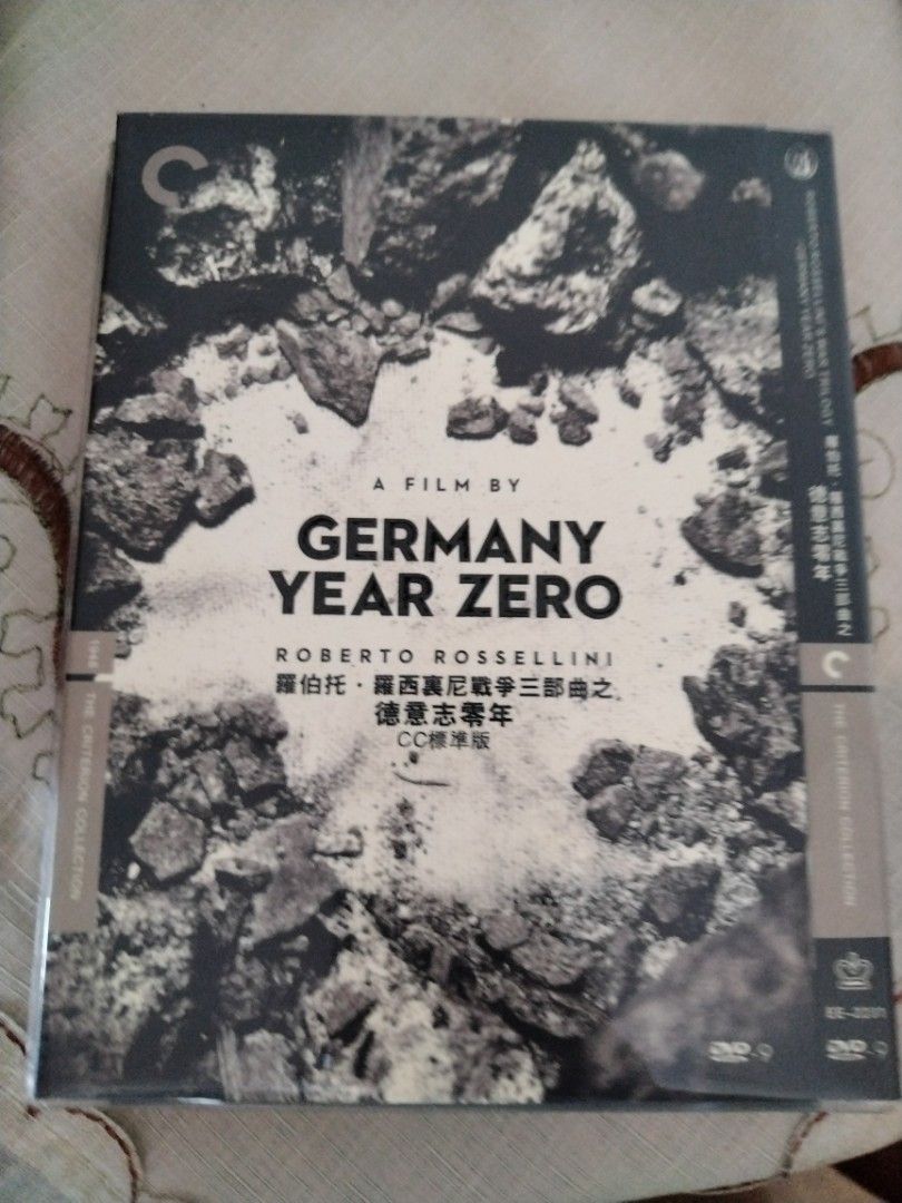 Germany Year Zero Criterion Collection DVD, Hobbies & Toys, Music & Media, CDs & DVDs on Carousell